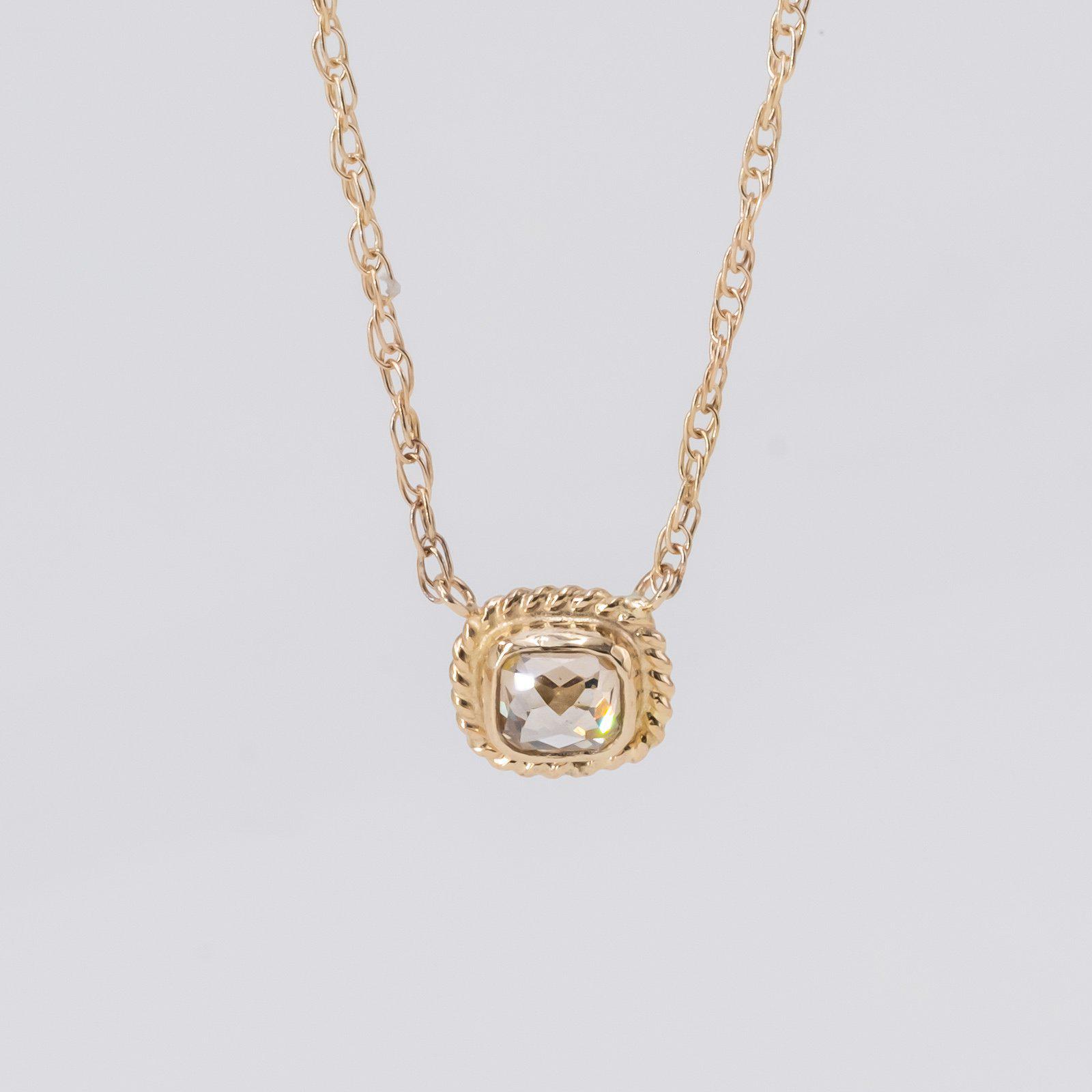 Lumiere Diamond Necklace – lily & co.